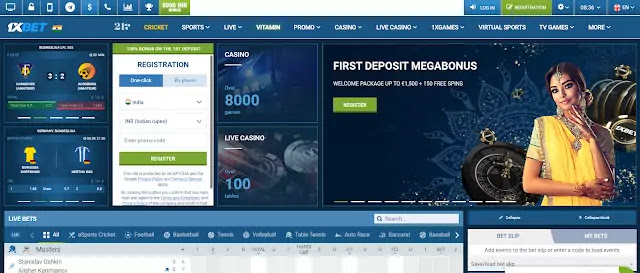 1xBet India Review
