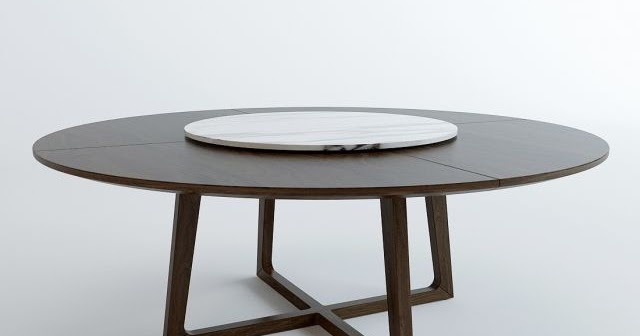 2. Round Table Free Sketchup Model