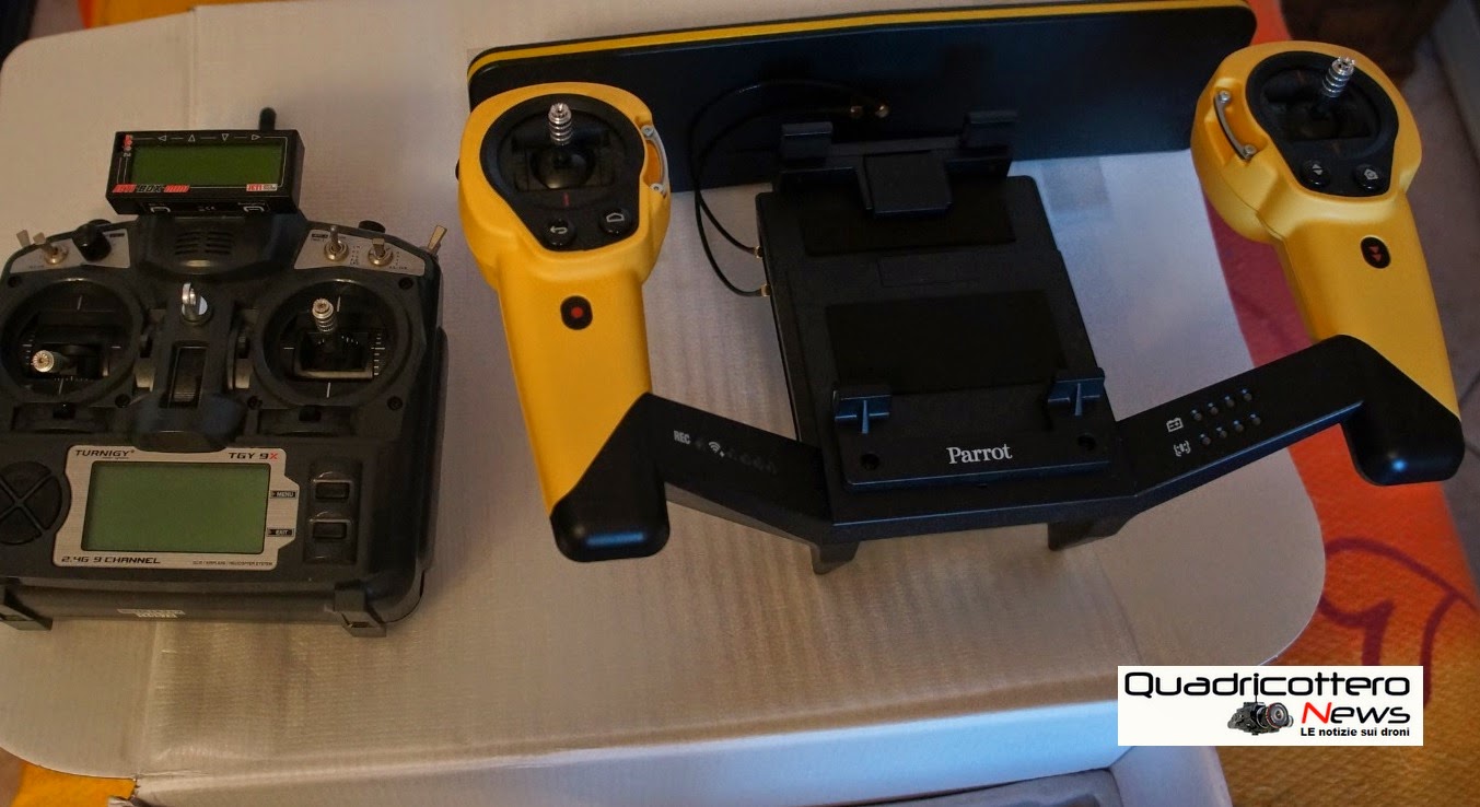 Parrot Bebop Drone con SkyController, recensione e prova in volo ...