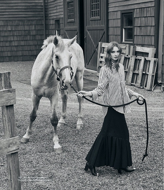 Hily Designs: L'Officiel Singapur presenta estilos de moda con caballos ...