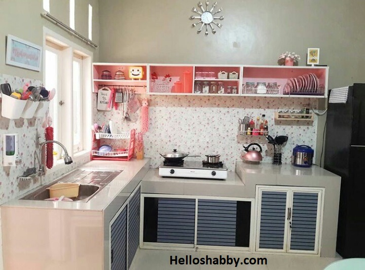 6 Inspirasi Desain Meja Dapur Cor yang Unik & Artsy, Murah ...
