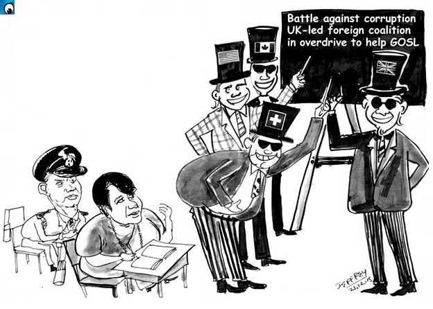 Ravi who was made four legged carried by Ranil and Maithri to winning ...