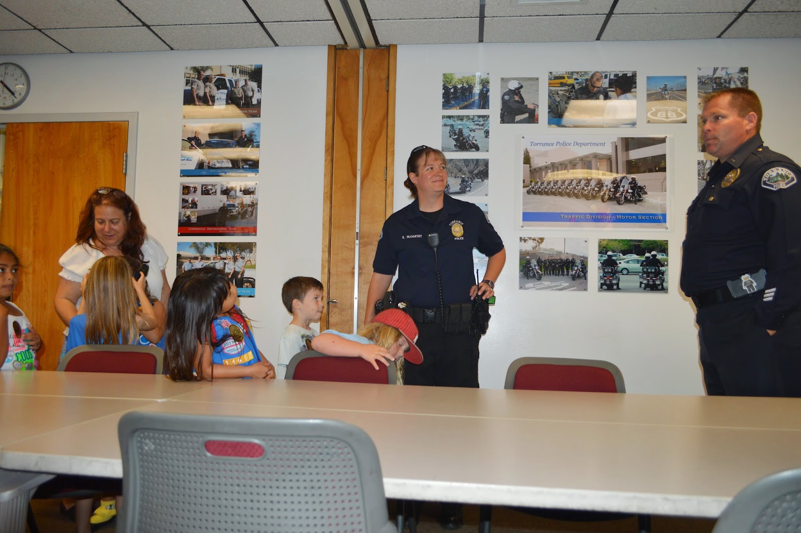 Miyu's Life: Field Trip to Police office! 警察ツアー★