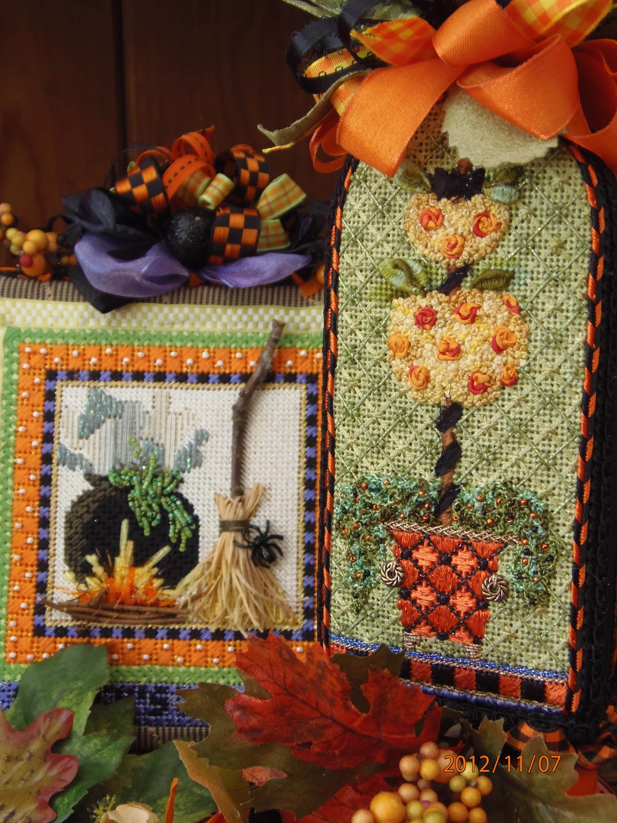 Kelly Clark Needlepoint Handbook: A Glimpse of Autumn!