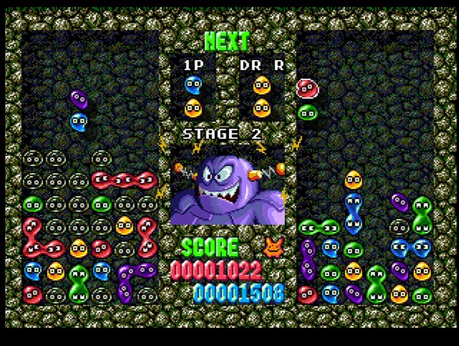 Mundo Retrogaming: Dr. Robotnik's Mean Bean Machine (Mega Drive)