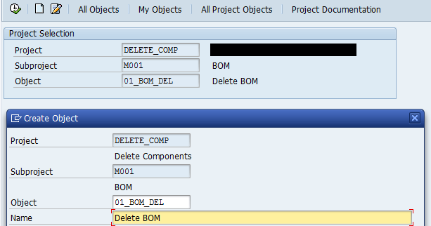 SAP ABAP Central: Bill of Material (BOM) – Components | Deletion steps