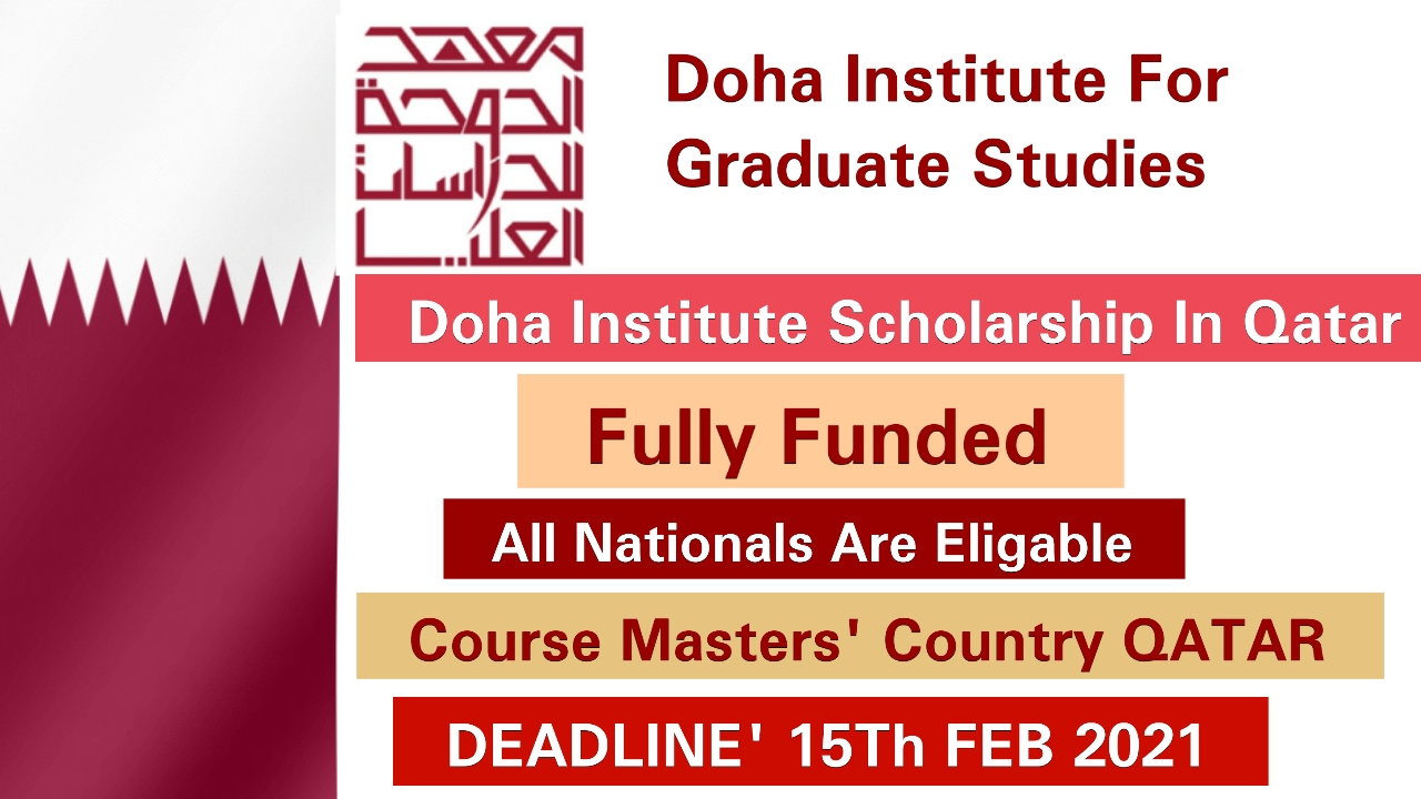 Doha Institute Scholarship 2021 For Graduate Programs | Fully Funded