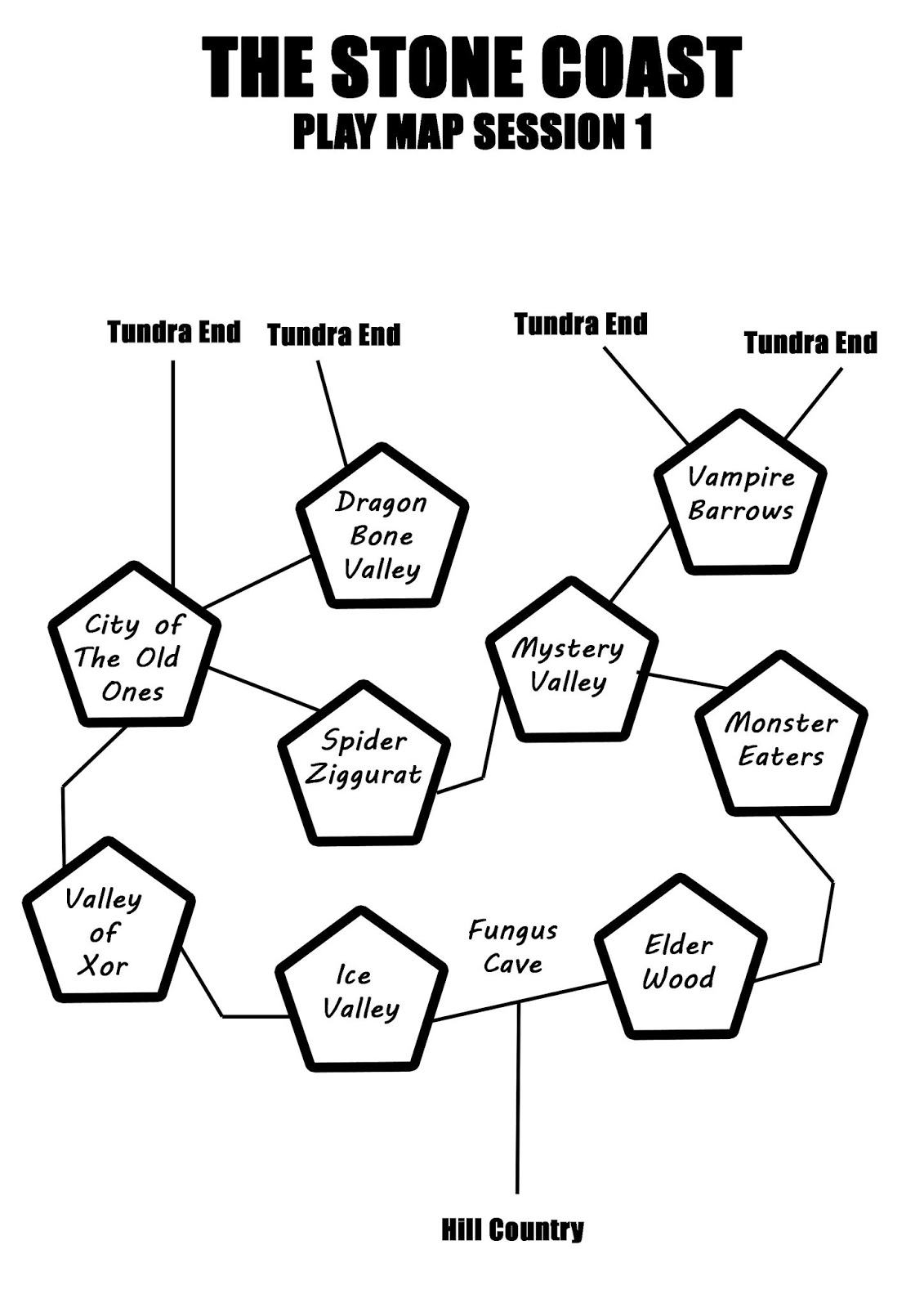 Elfmaids & Octopi: Stone Age Mountain Pass Point Crawl