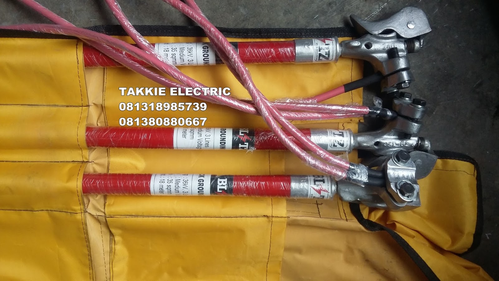 Takkie Electric: jual grounding stick 20KV
