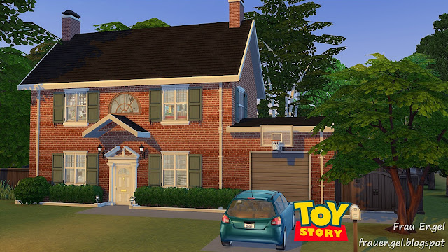 Frau Engel: Toy Story. Andy's House. Two versions.