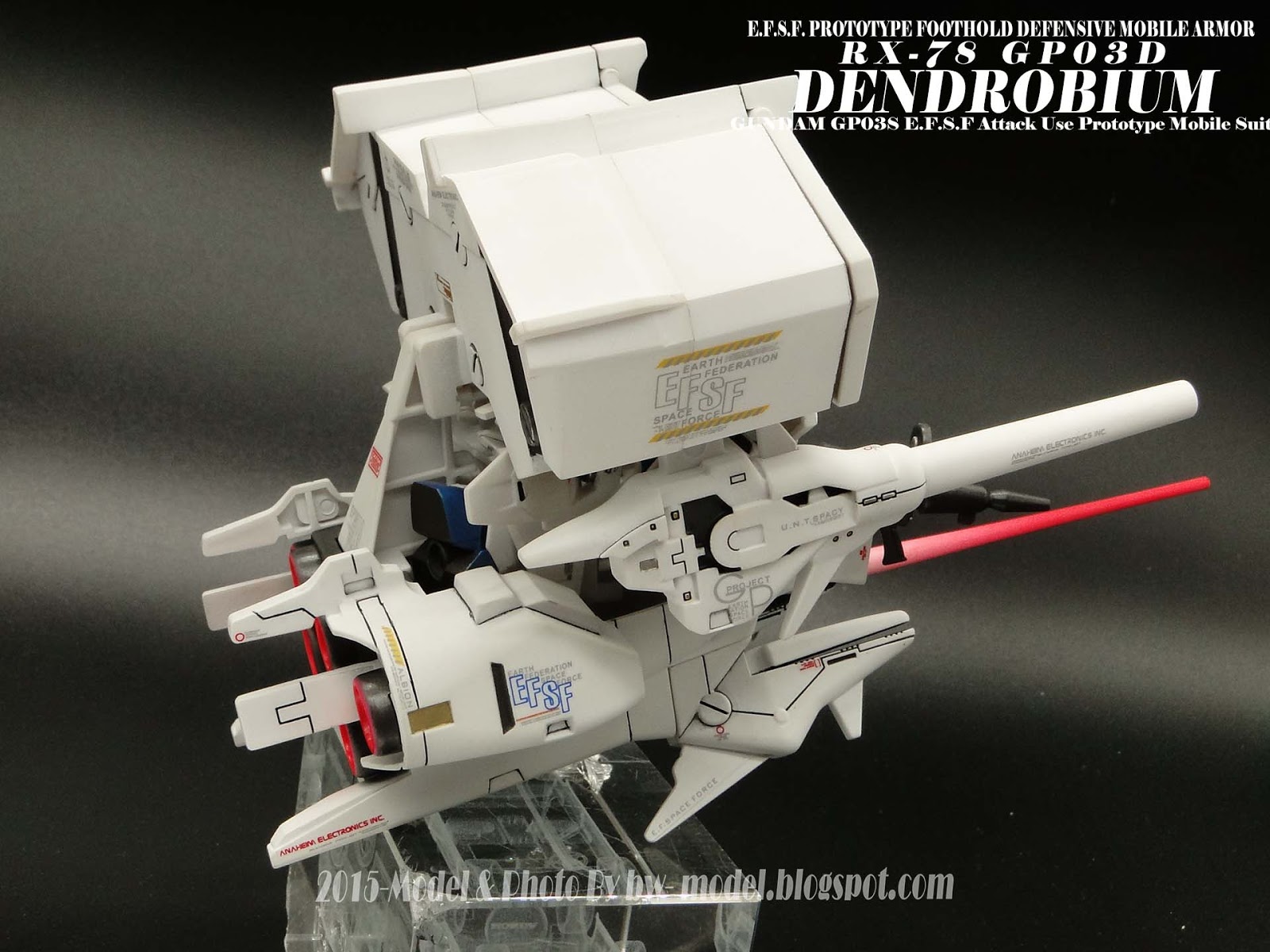 BW 模型~窮酸鬼的鋼普拉(鋼彈): [SD] GP03D 鋼彈試作3號機