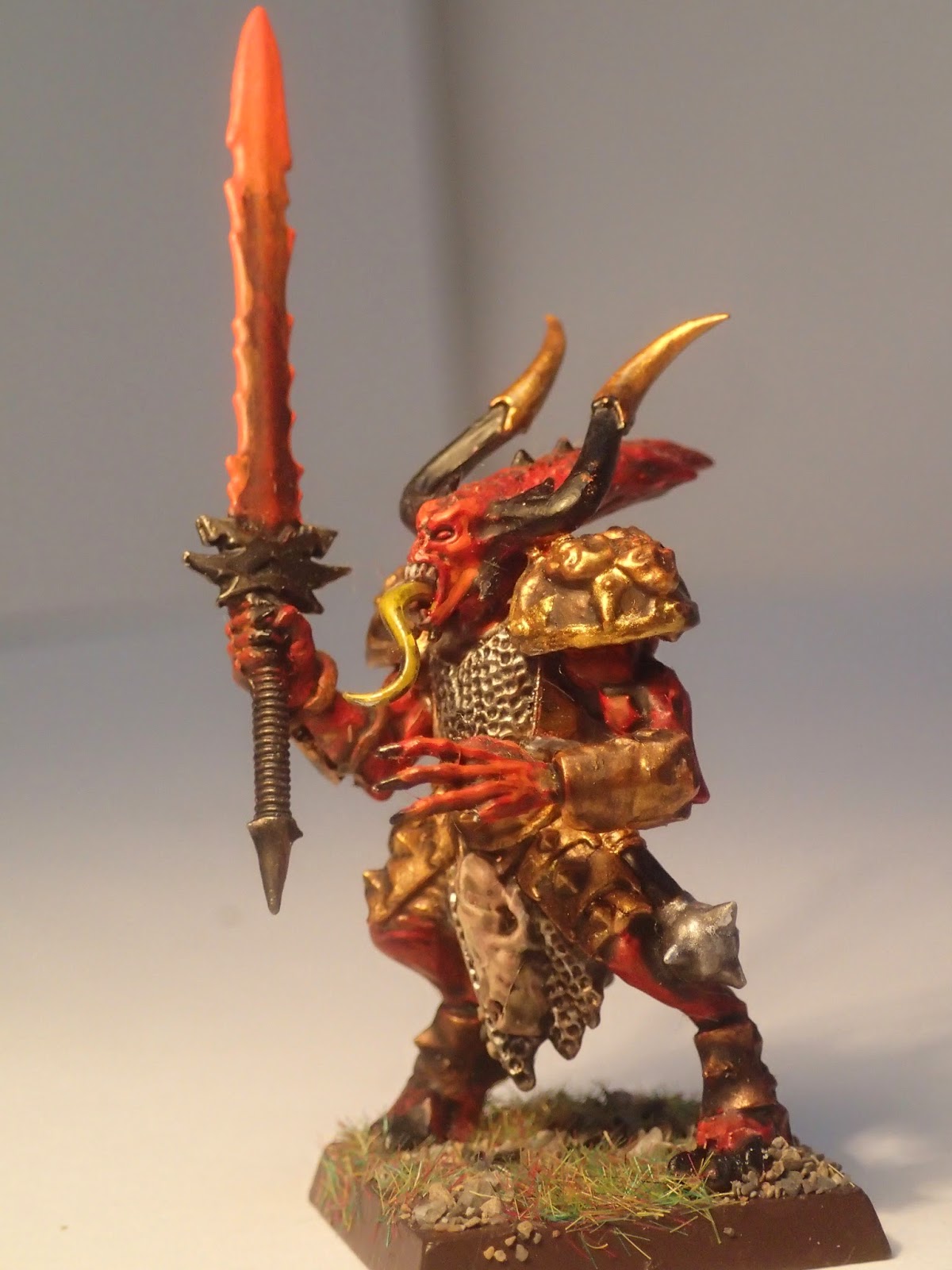 The Greater Army of Khorne: Converted Bloodletters from Beastmen Bestigors