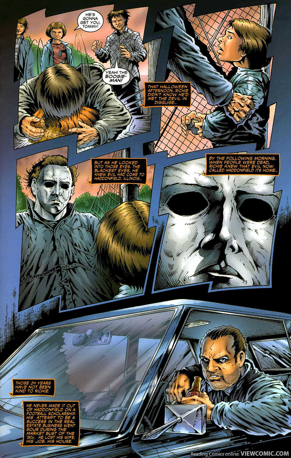 Chaos Comic Halloween Ii The Blackest Eyes 01 2001 | Read Chaos Comic ...