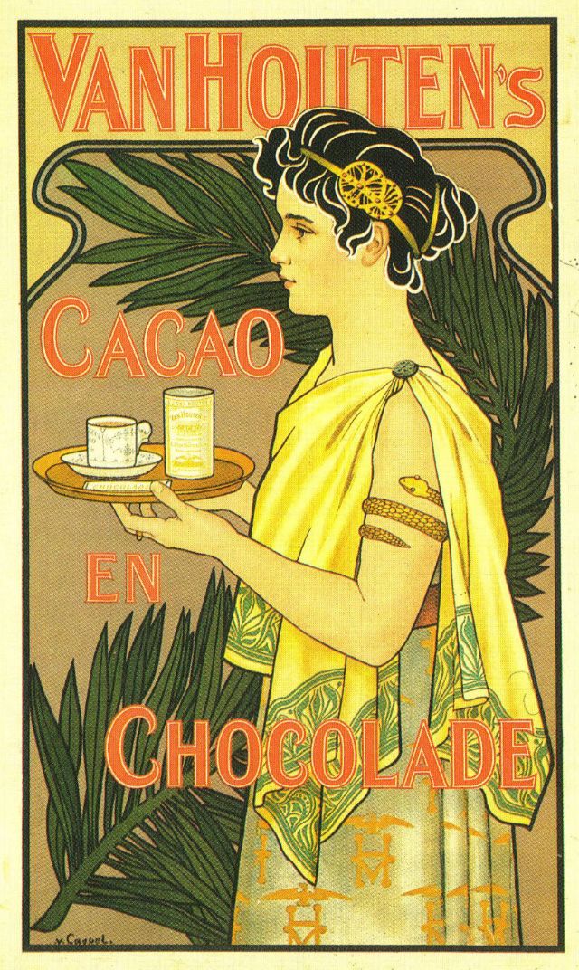 30 Amazing Postcards Show Chocolate Advertisements in the Early 20th ...