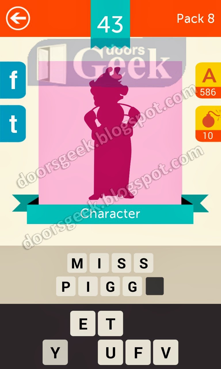 Mega Quiz [Pack 8] Level 43 ~ Doors Geek