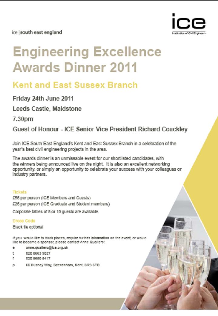 Engineering Excellence Awards 2011 - The Up and Under Group