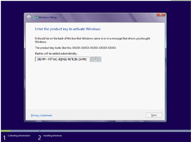 Shaigle: Windows 10 installation