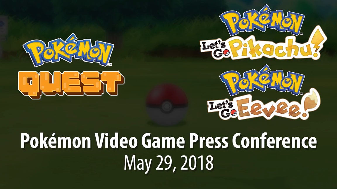 Pokémon 2018 Video Game Press Conference: confira o vídeo completo da ...