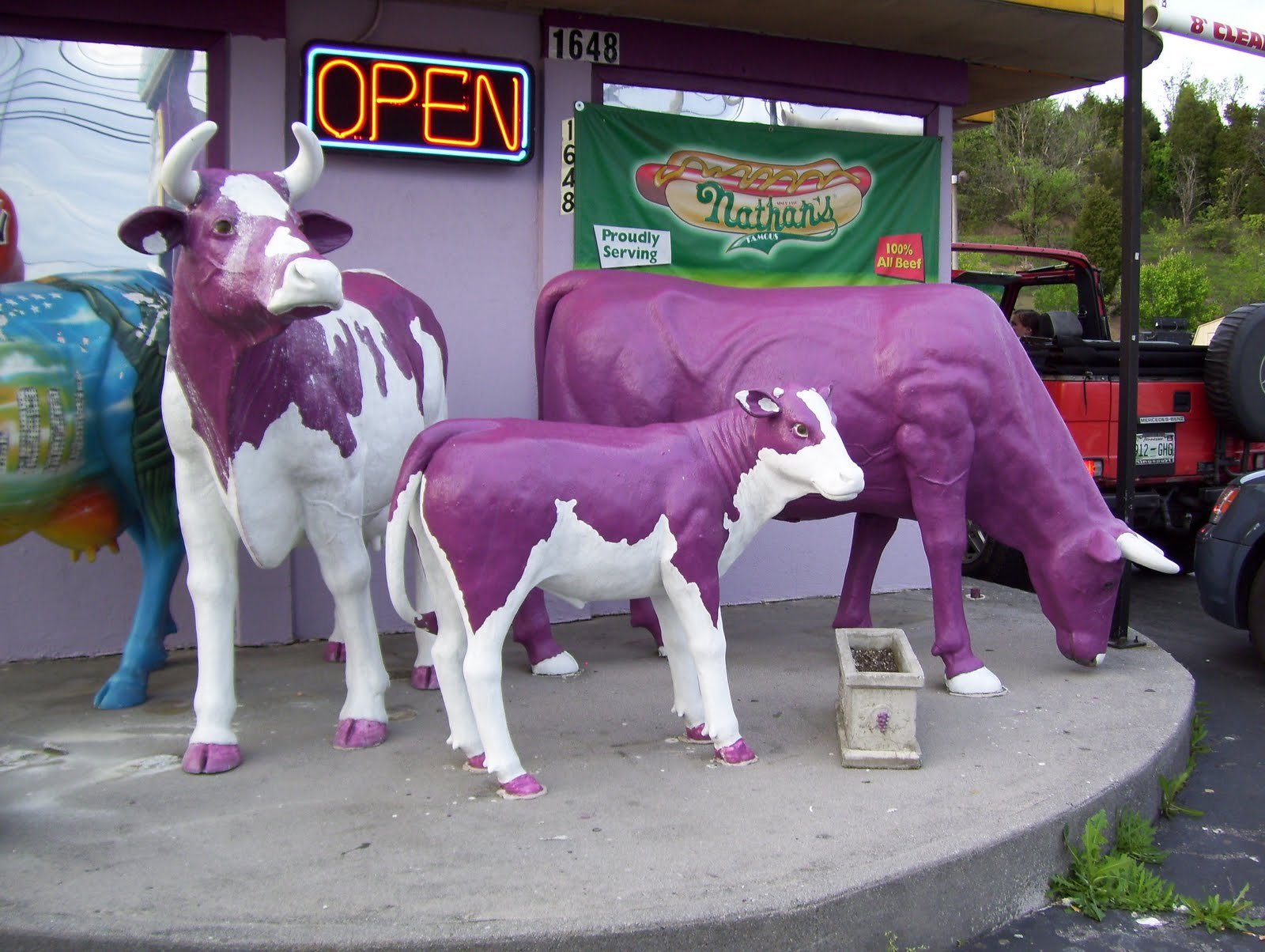 The Art of Positive Living: Purple Cow