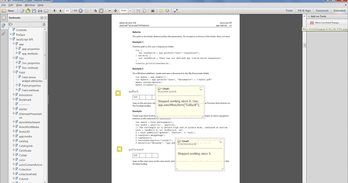 Custom-made Scripts for Adobe® Products: Acrobat/Reader -- Move Comment ...