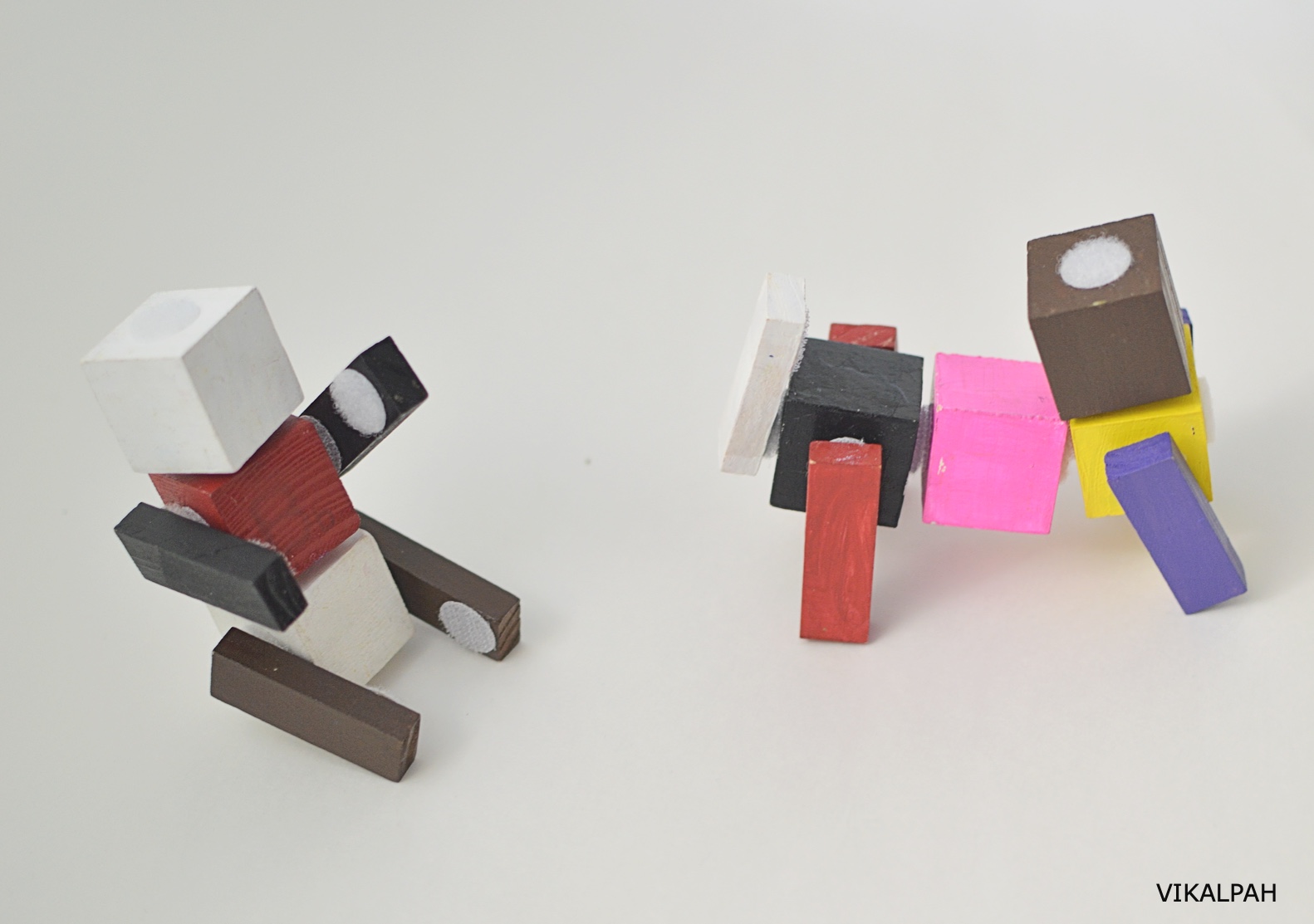 Vikalpah: Make your own toys with hook and loop fasteners(Velcro)
