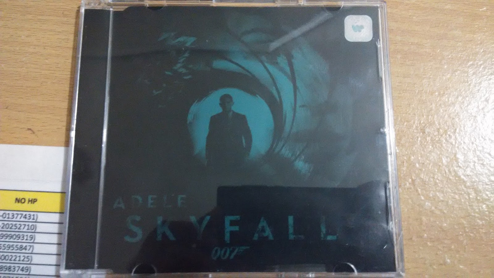 JUAL CD KOLEKSI ORIGINAL: CD ADELE - SKYFALL (OST. JAMES BOND 007)
