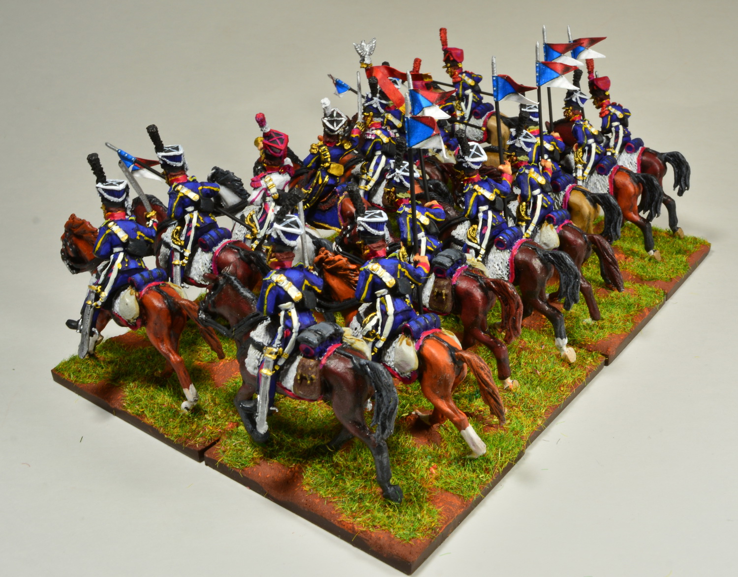 Austria and Russia - Napoleonic wars. Wargame 28mm, : 12th Lancer ...