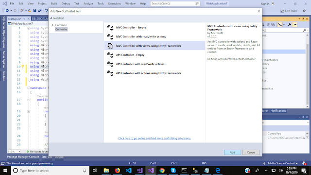 Microsoft Technologies How To Connect Sql Server Database In Core Db First