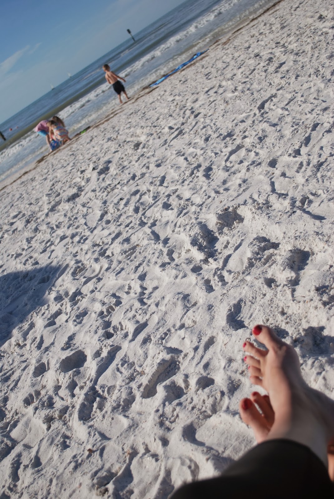 Dashing Through These Days Beach Day