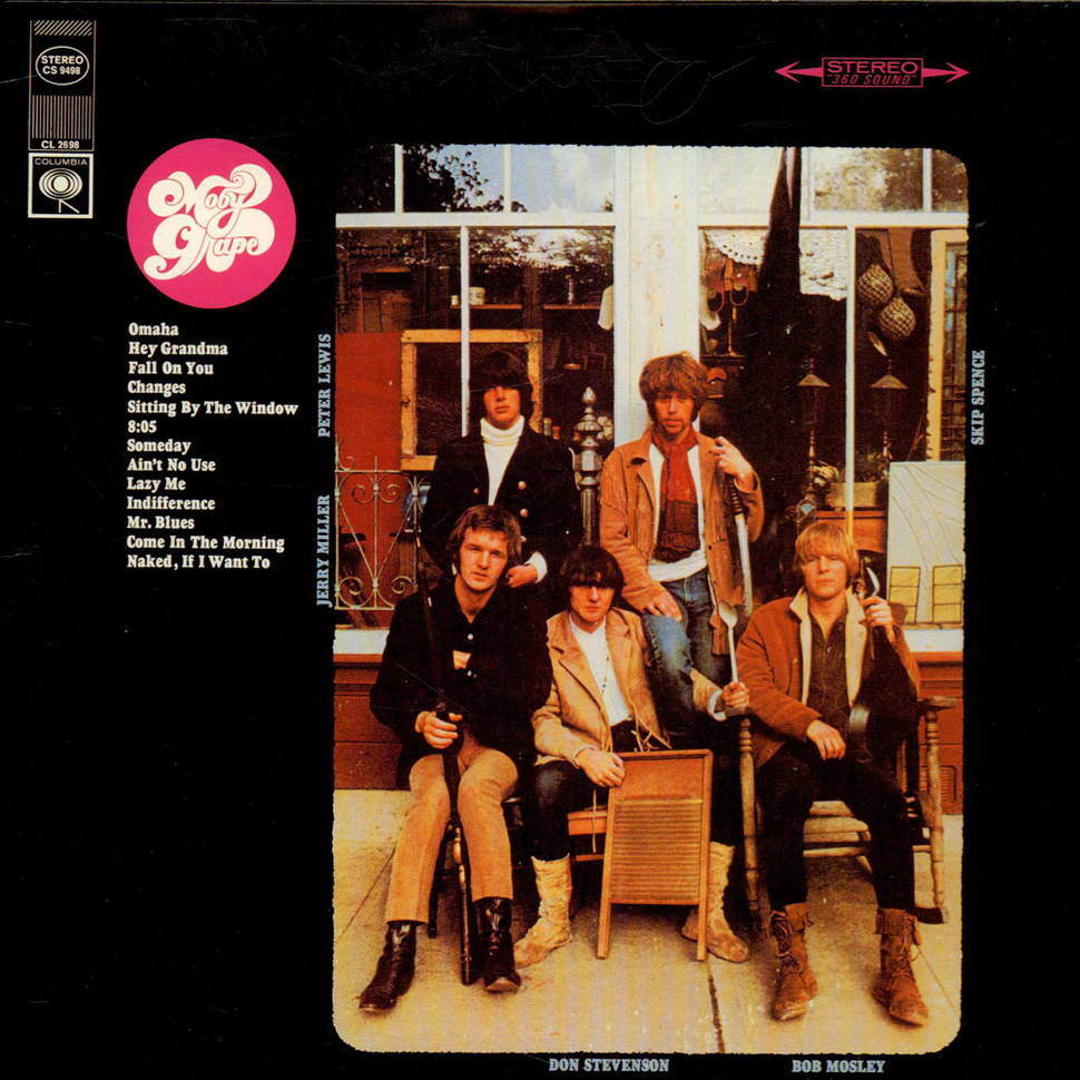 Classic Rock Covers Database: Moby Grape - Moby Grape (1967)