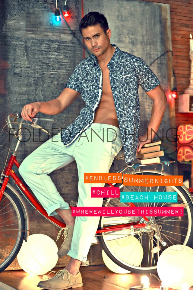DEMIGODS: Sam Milby | Folded and Hung Summer 2013 collection