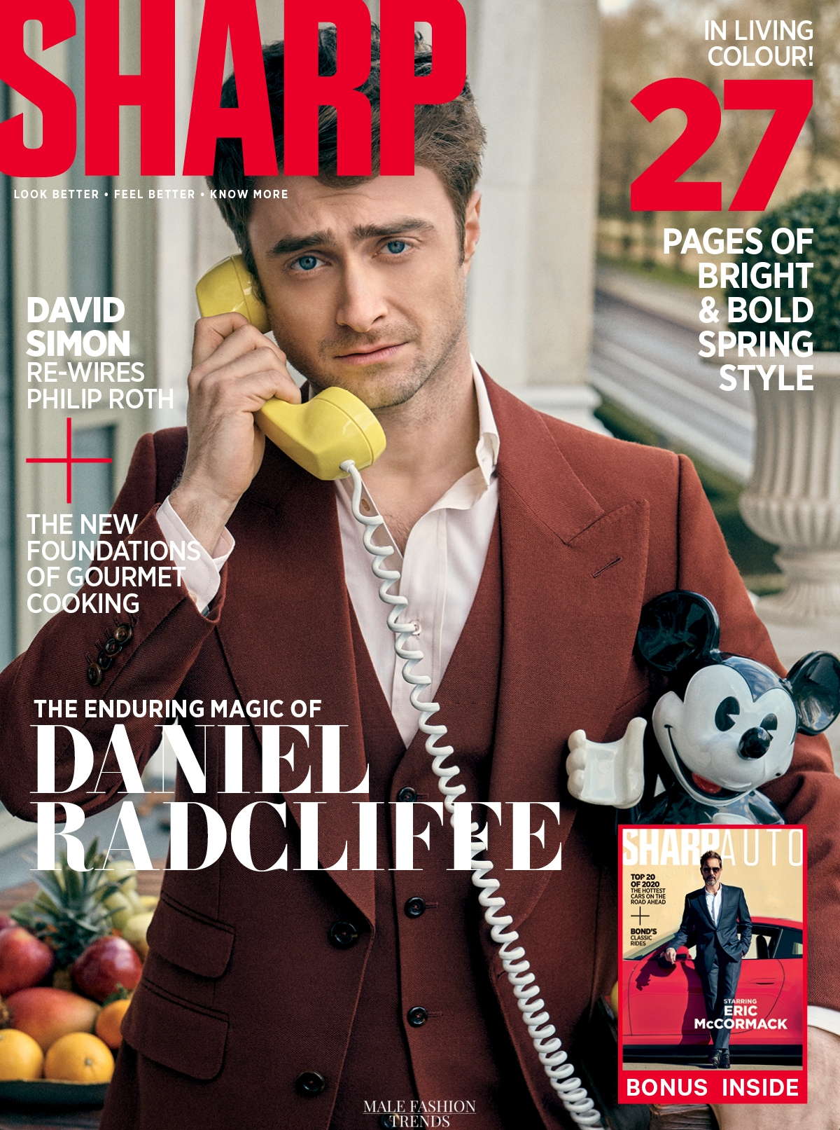Daniel Radcliffe para SHARP Magazine en fotos de Charlie Gray