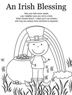 Irish Coloring Pages ~ Coloring Print