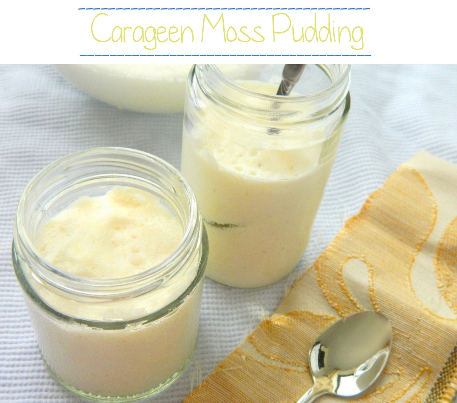 tofu for tea: Carageen Moss Pudding