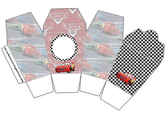 Cars: Free Printable Party Boxes. - Oh My Fiesta! in english