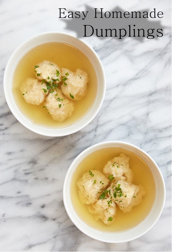 Easy Homemade Dumplings