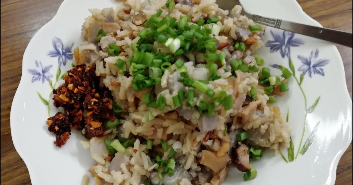 Simple Living In Nancy: Home Cooked Yam Rice For Dinner