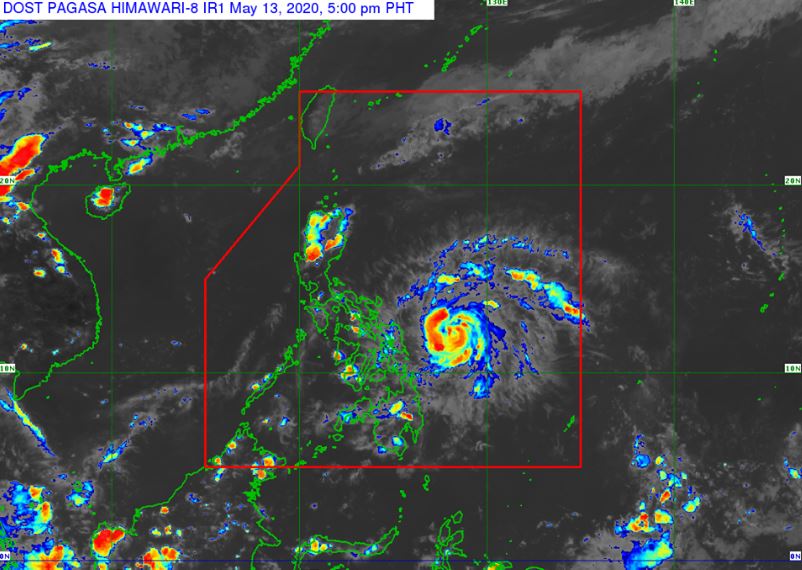 'Ambo' intensifies into severe tropical storm; Signal No. 1 up in 7 areas