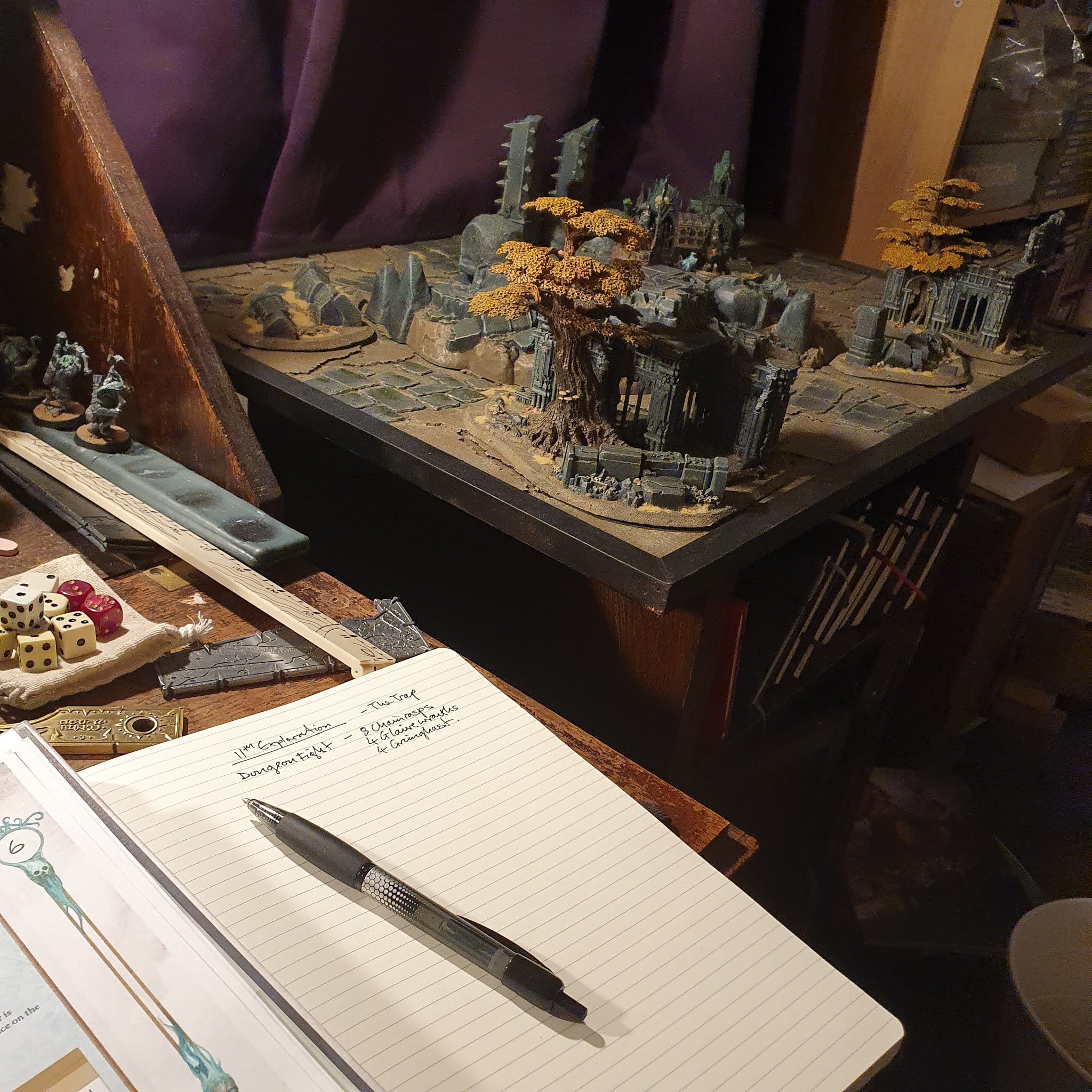 WarbossKurgan: The Great Oubliette of Shyish, part 14 The Map