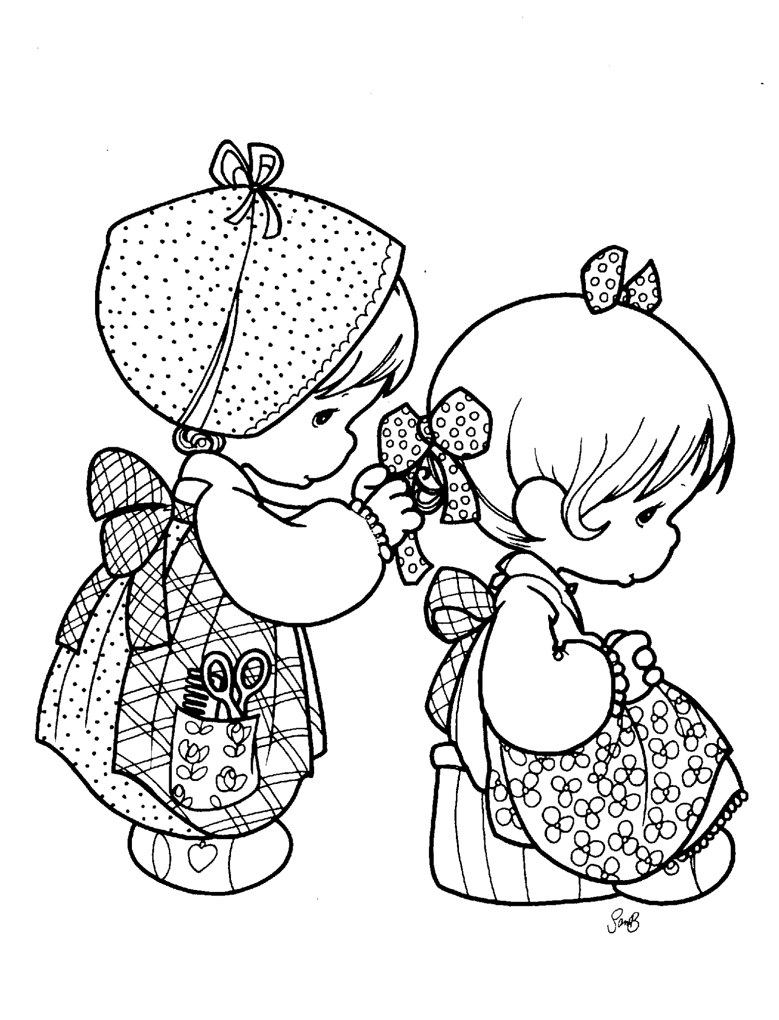Girls Coloring Pages 2 - Coloring Pages