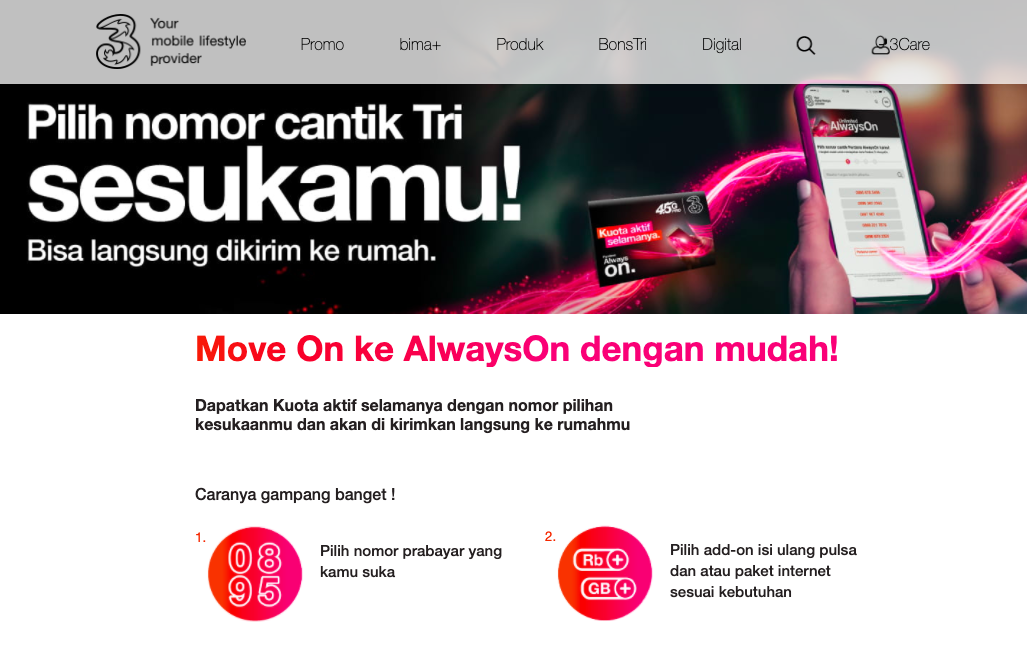Paket Internet Unlimited Tri Cocok Untuk Memenuhi Kebutuhan Internet ...