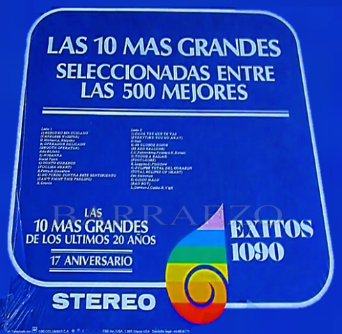 Barraezo Presenta: V.A. Las 10 más grandes de los últimos 20 años ...