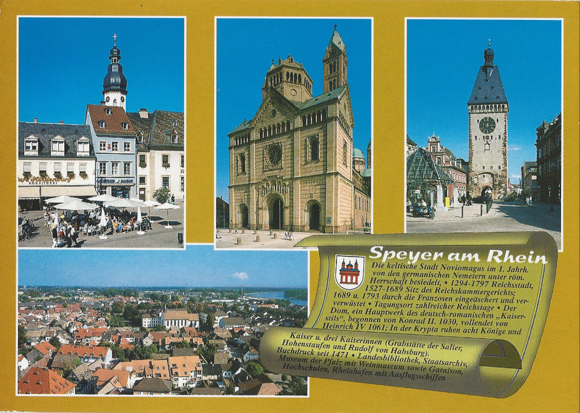 dewereldiskleinenmooi: Speyer , kaart van Janina uit Duitsland