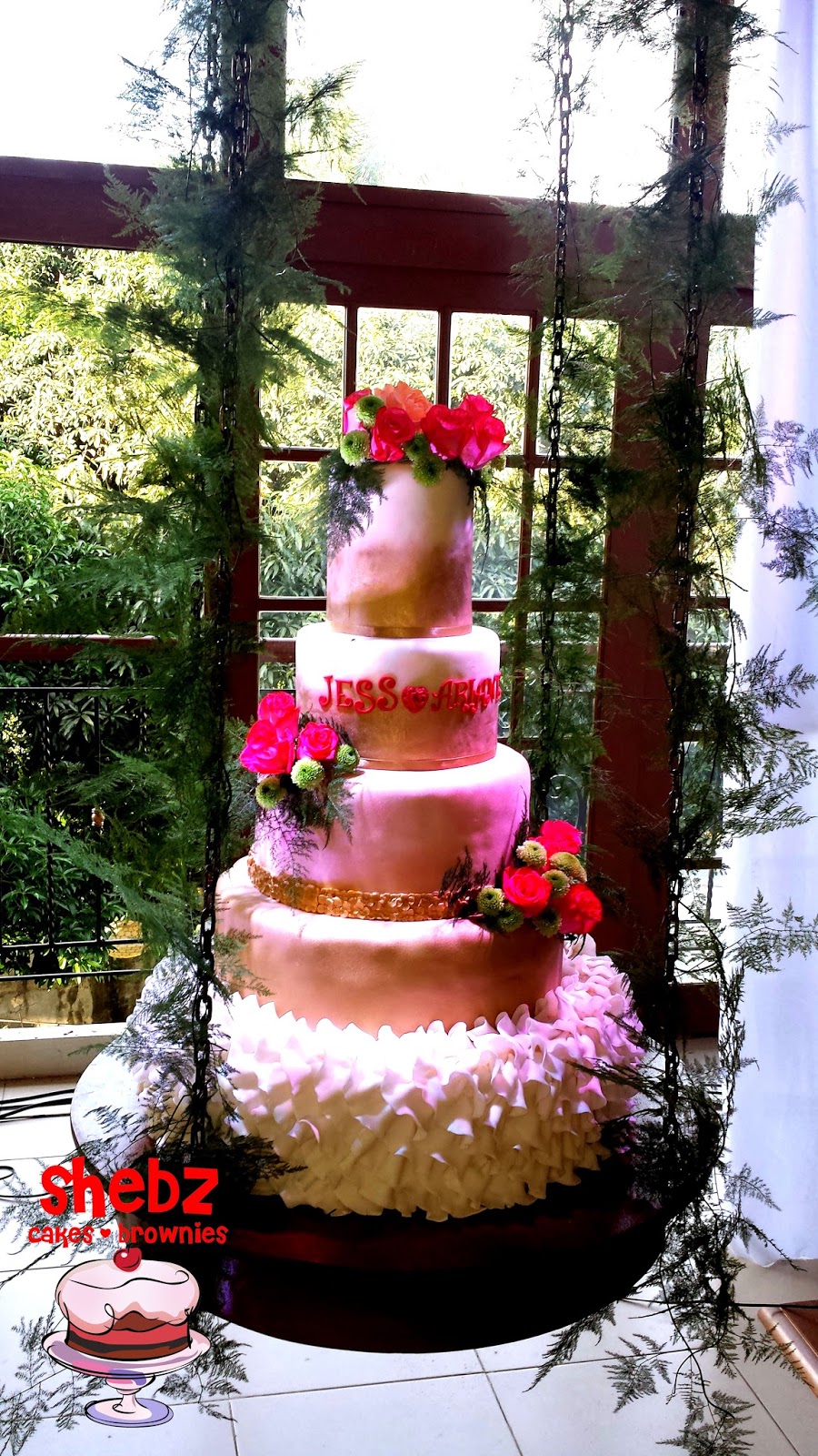 Cebu Wedding Cakes - Swing Cake