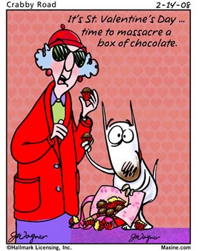 Chuck's Fun Page 2: Maxine on Valentine's Day