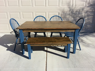 The Big Plate of DIY: Good Intentions- Part 1 of 3-Dining Table Redo