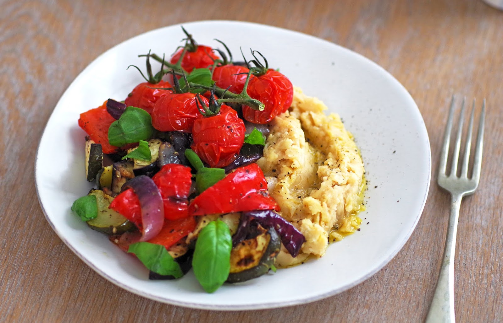 Mediterranean Veg & Butter Bean Mash |Euphoric Vegan