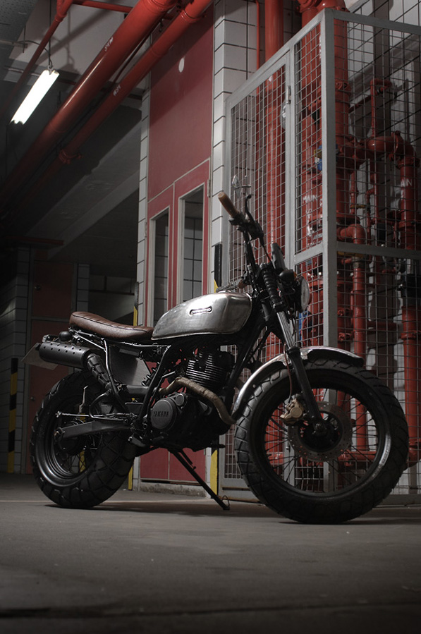 Custom Burner: Project: Custom Yamaha TW200 – Metal Slug