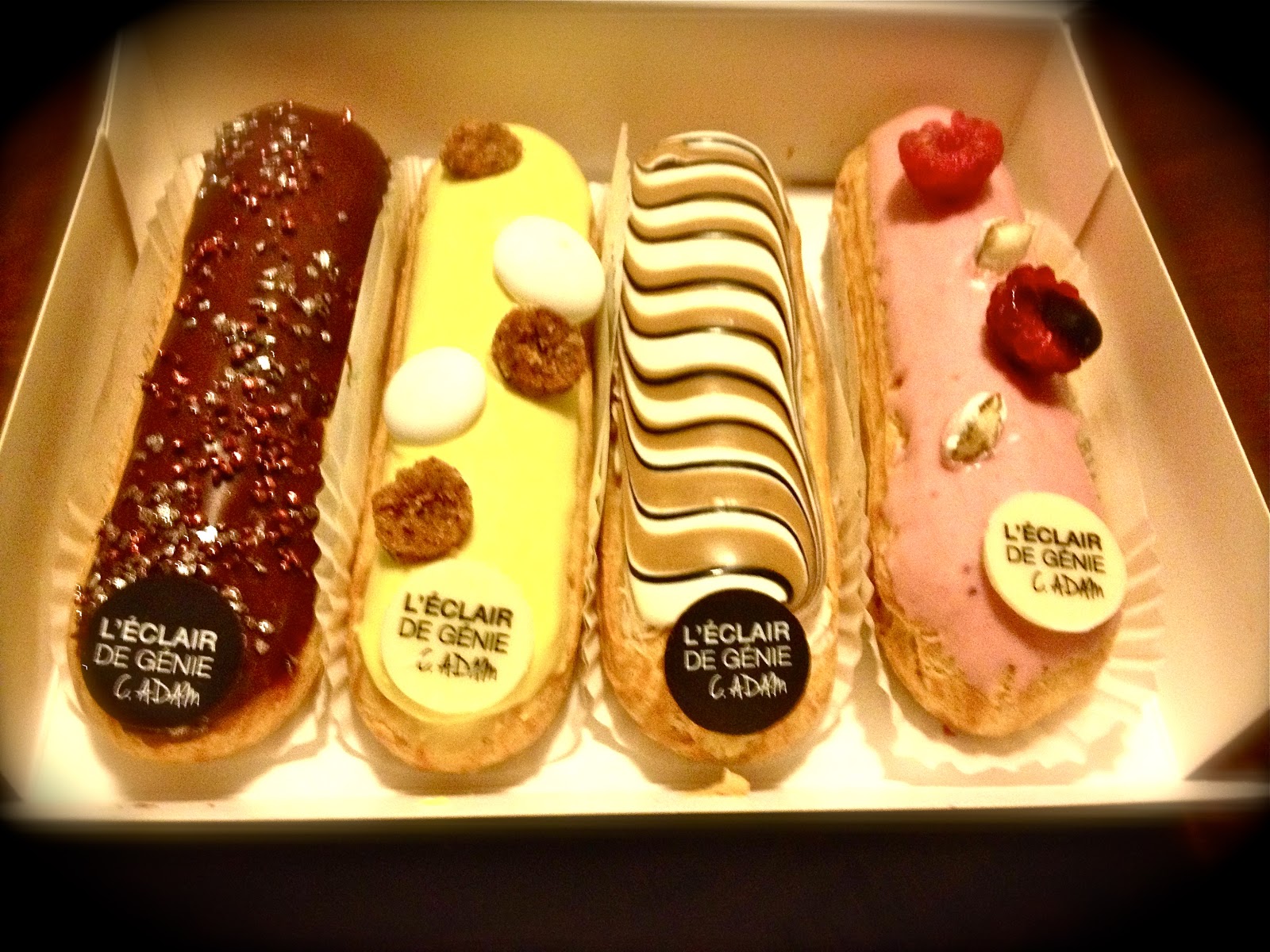 Gateau avec eclair - Clémence Devost