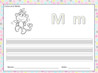 PHONICS FOR KIDS: Monkey Trouble with the letter "m"